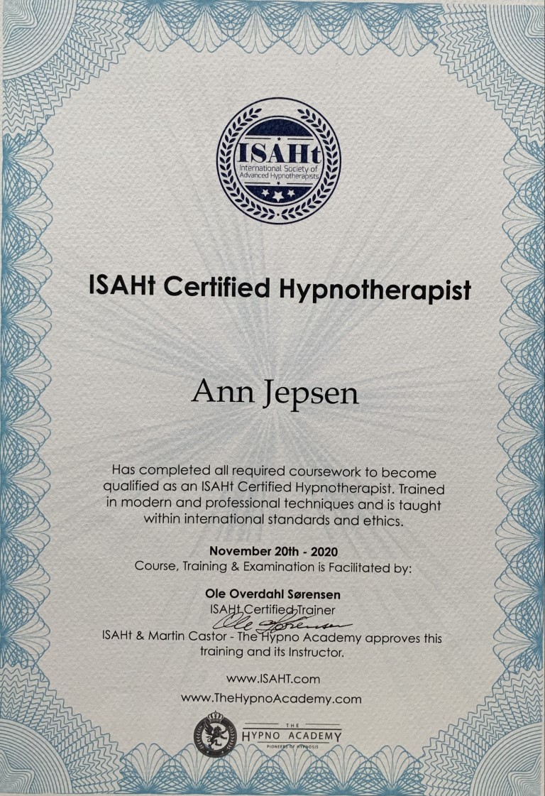 Hypnoterapeut og clairvoyantisk medie Ann Jepsen i Hald Ege, Viborg – Din spirituelle vejleder